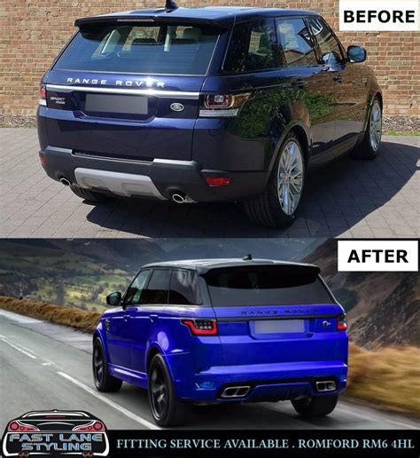 Range Rover Sport Pre Facelift To Facelift Conversion Body Kit Svr Look