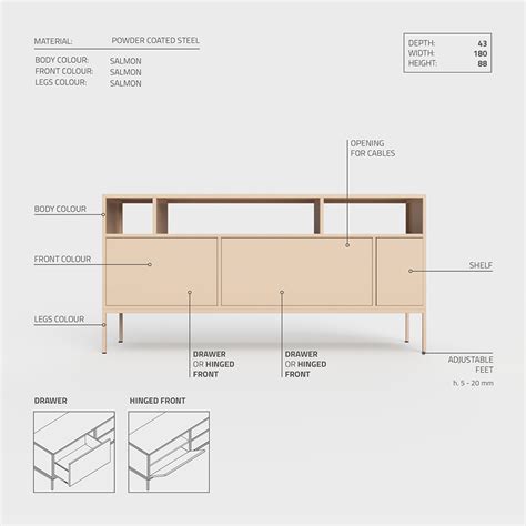 Desiva Lantana 01 Komoda Do Obývačky Biela Roomfactory