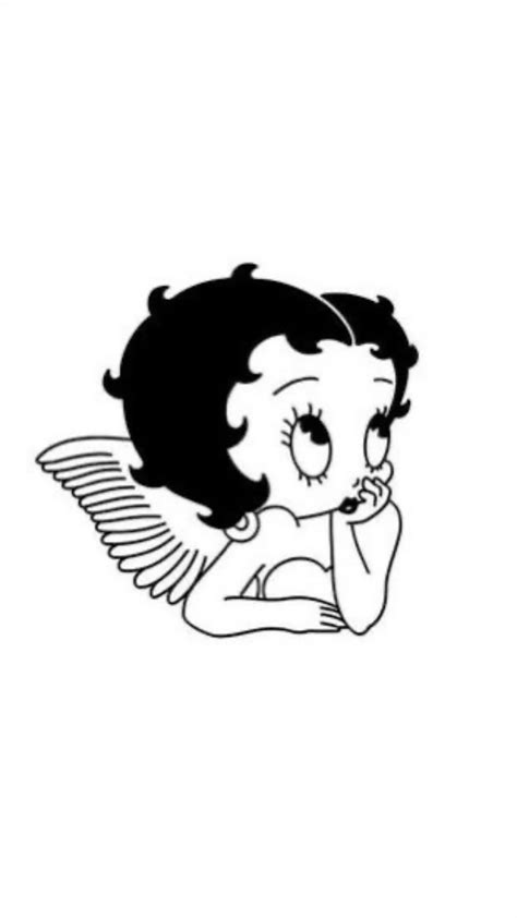 Betty Boop Betty Boop Stencil Tattoo Betty Boop Head