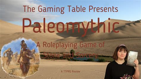 Paleomythic A Roleplaying Game Of Stone And Sorcery Review Youtube