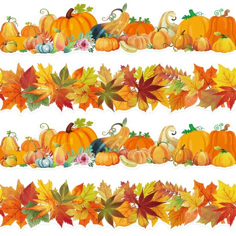 Cute Fall Border At Leo Mclucas Blog