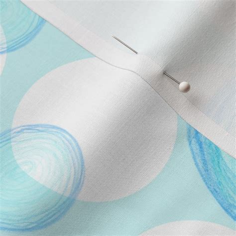 Bubbles Fabric Spoonflower