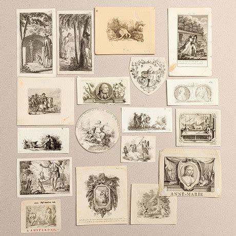 Miniatyrgravyrer Ca 40 St 1800 Tal Mestadels Mytologiska Motiv Konst Grafik Auctionet