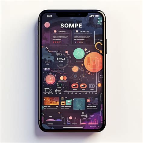 Premium Ai Image Mobile App Layout Design Of Stem Education Lab