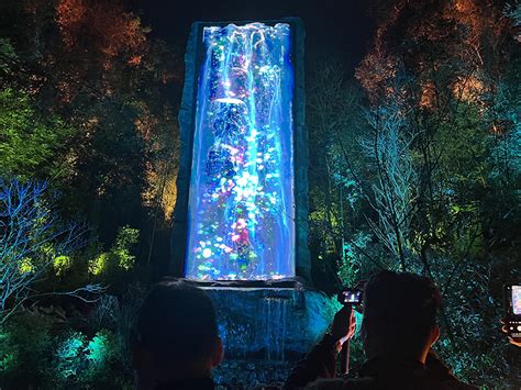 【相约安徽·向春而行】花山世界展示绚烂夜景中安新闻中安新闻客户端中安在线