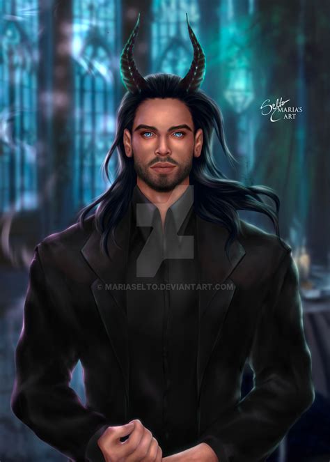 Hades Portrait A Touch Of Darkness By Mariaselto On Deviantart