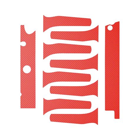 Ca Corvette Engine Decal Graphics Red Carbon Fiber 76967 14 19 Corvette C7 Grand Sport