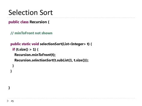 Recursion And Collections Ppt Download