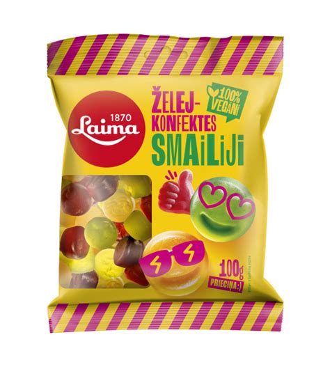 Check Halal Vegan Vegetarian Status Of Laima Smiley Jelly Candy 100g