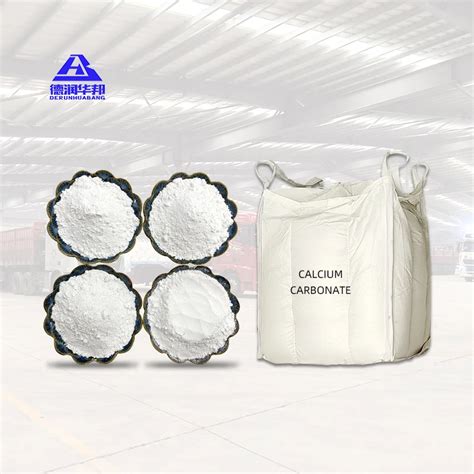 Huabang Bulk Caco3 Calcium Carbonate Powder Price Per Ton Heavy Calcium