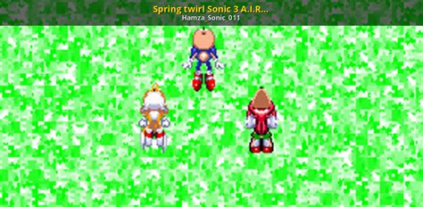 Spring Twirl Sonic 3 A I R Team Mod For Sonic 3 A I R S3air Mods