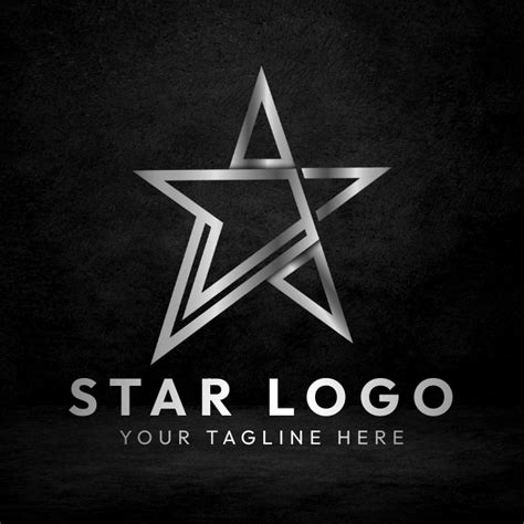 Copy Of Silver Star Logo Postermywall