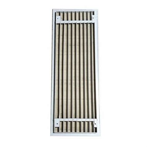 Linear Polished Aluminium Ac Grill Air Diffusers For Industrial Shape