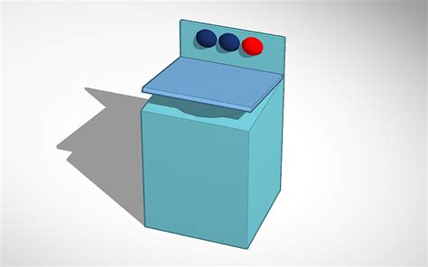 3d Design Washing Machine Tinkercad
