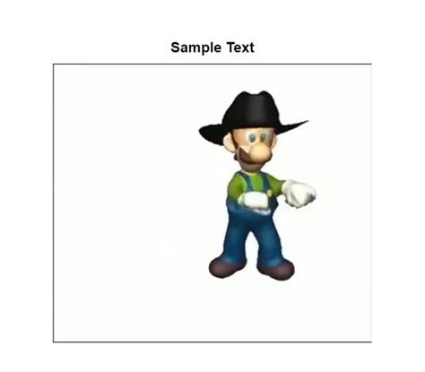 Luigi Dance Animated  Maker Piñata Farms The Best Meme Generator And Meme Maker For Video