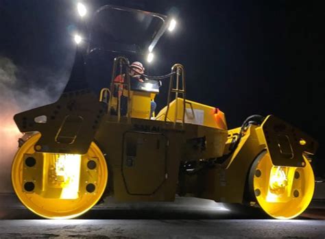 Optional Led Drum Mat Lights For The Sw774 Asphalt Roller