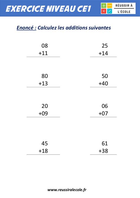 Fiche D Exercice Ce1 A Imprimer Gratuit Esam Solidarity