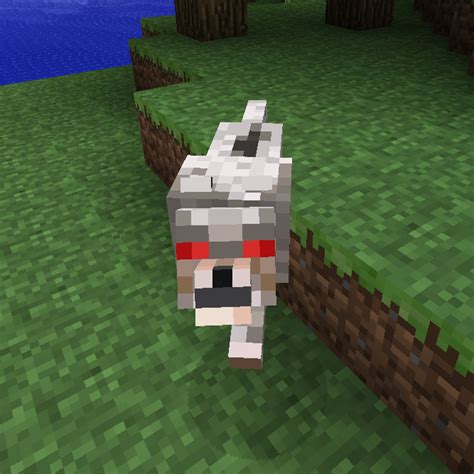 Minecraft Angry Wolf
