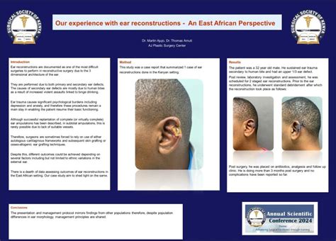 Traumatic Ear Reconstructive Surgery Surgical Society Of Kenya Dr