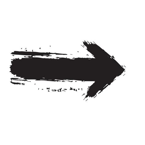 Classic Direction Arrow With Grunge 57288605 Vector Art At Vecteezy