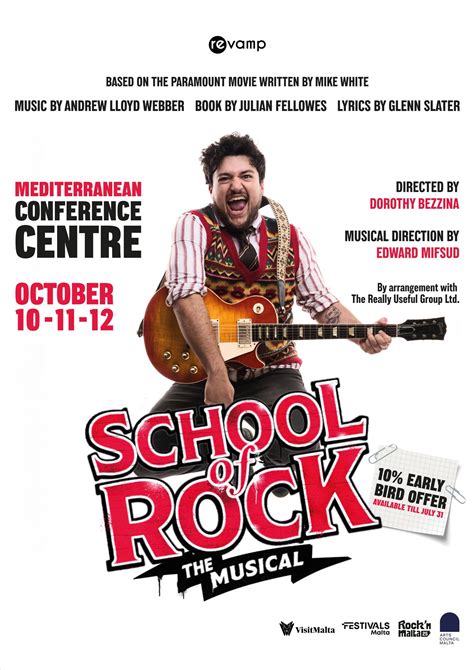 School Of Rock The Musical Showshappening