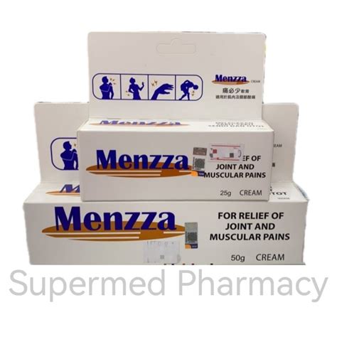 Hoe Menzza Cream Joint And Muscular Pain Shopee Malaysia