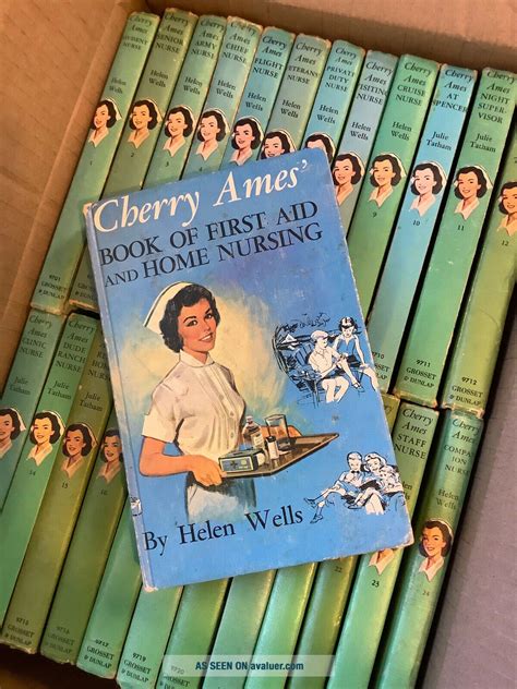 Vintage 1959 Hc Cherry Ames Book Of First Aid And Home Nursing Helen