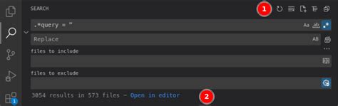 Nested Search Results Issue Microsoft Vscode GitHub