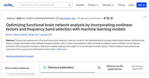Optimizing Functional Brain Network Analysis By Incorporating Nonlinear