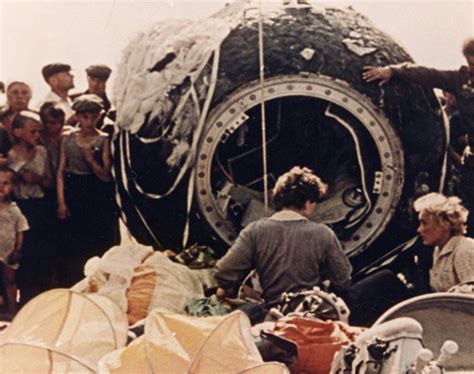 Vostok 6 Landing With Valentina Tereshkova Valentina Tereshkova