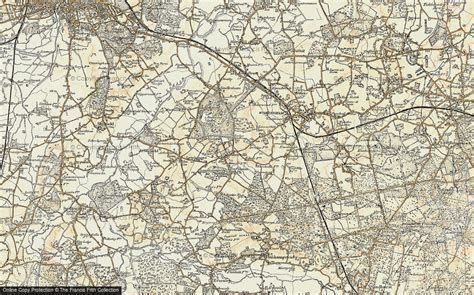 Old Maps Of Barkham Manor Berkshire Francis Frith