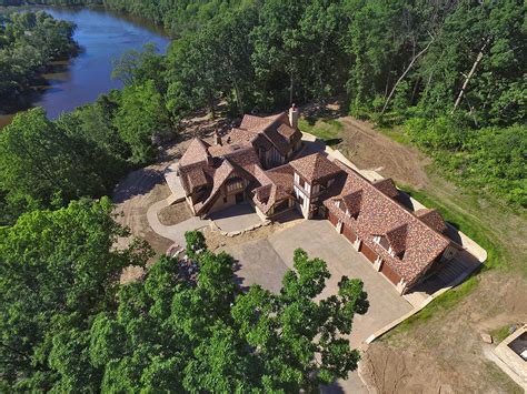 Multi Colored Stained And Steam Bent Shingles Huber And Associates