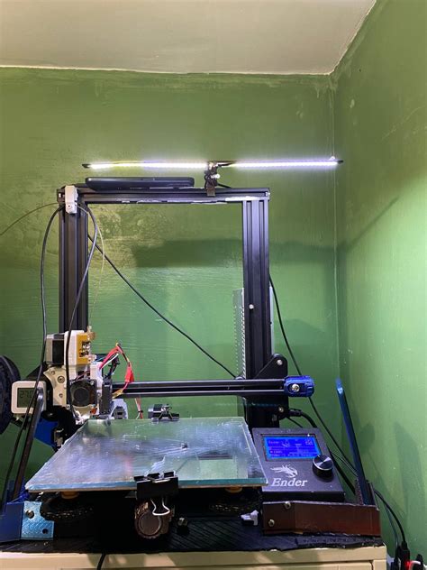 Ender 3 Light Bar For Cheapo Led Lights By Anton Soliaryk Download Free Stl Model