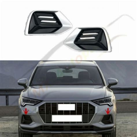 Audi Q3 Front Bumper Fog Light Grill Cover 2019 22 Pair At ₹ 7999