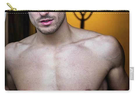 Guy Standing Up Shirtless Guy Standing Up Shirtless