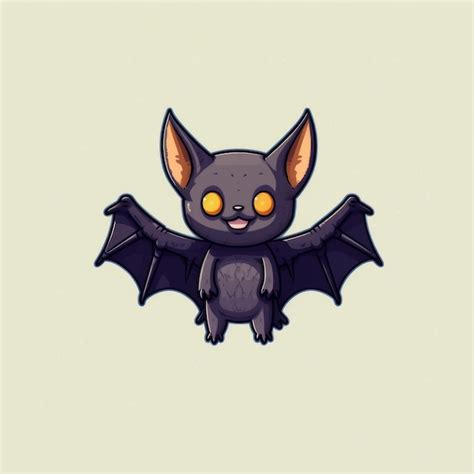 Premium Ai Image Create A Cute Bat Character With Minecraft Pixel Art