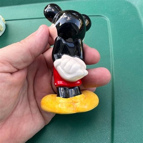 Disney Accents Disney Vintage Mickey Mouse Figurine Shy Bashful