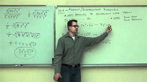 Intermediate Algebra Lecture 104 Part 1 Youtube