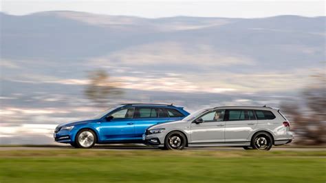 Škoda Superb Combi Vs Vw Passat Variant Karavani S Pogonom Na Sve