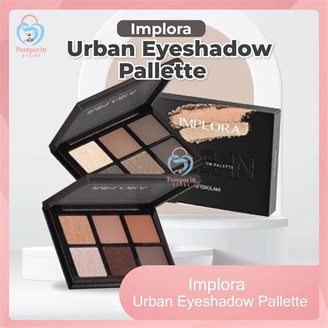Jual Implora Urban Eyeshadow Pallette Afterglow Afterglam Riasan