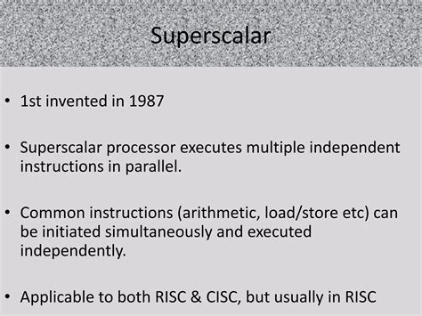 Superscalar And Superpipeline Processor Pptx