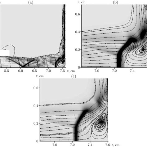 Fields Of The Absolute Values Of The Density Gradient In Problem 1 A