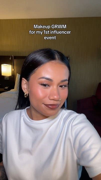 Grwm For My 1st Influencer Event Makeupshorts Makeup Grwmmakeup
