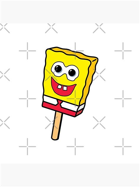 Spongebob Squarepants Popsicle Art Board Print For Sale By Tgannon