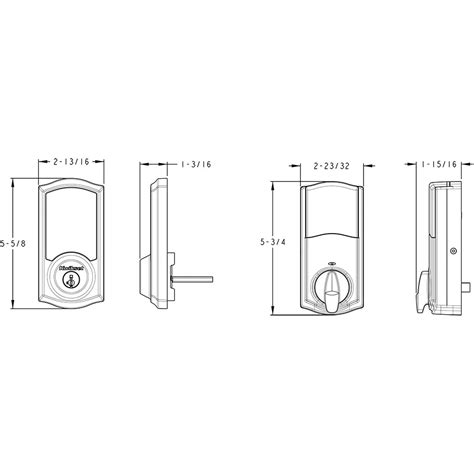 Kwikset Collection Smartcode Deadbolt Touch Screen Electronic