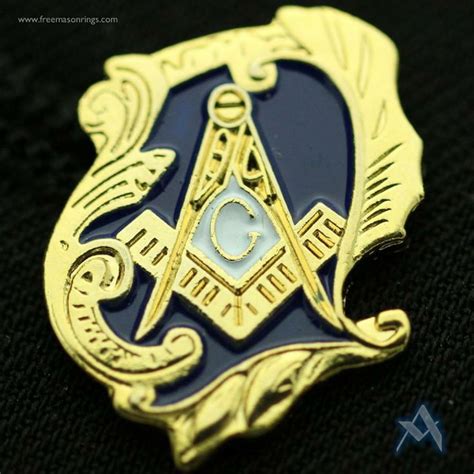 Fancy Square And Compass Pin Fancy Pin Compass