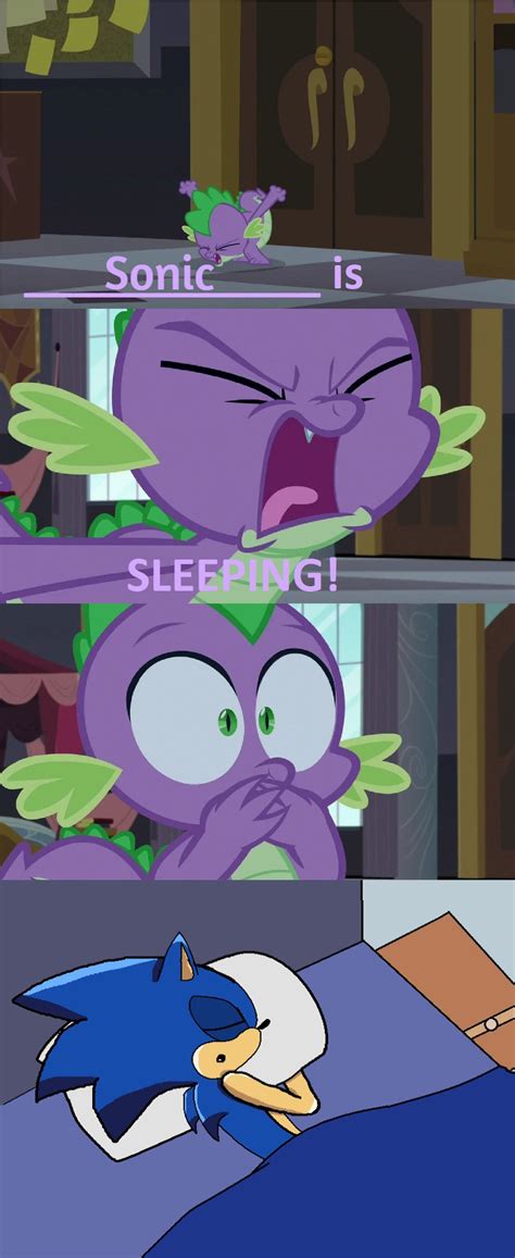 Sonic Is Sleeping By Sonicathedgehog On Deviantart