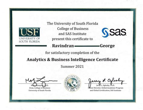Ravindran George On Linkedin Usfmuma Usf