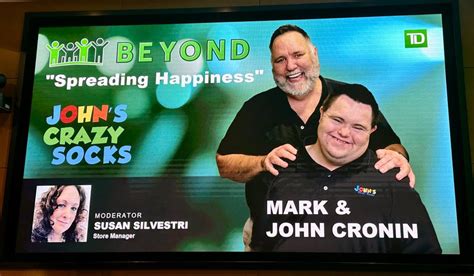 John And Mark X Cronin Speak At Td Bank Disability Summit Johns Crazy Socks