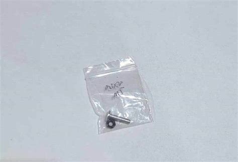 M5x20mm Bolt And M5 Nyloc Nut Set